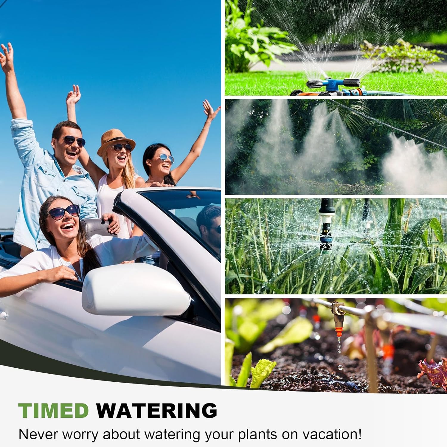 Pinolex – 4 Outlet Sprinkler Timer Water Timer, Programmable Garden ...